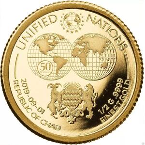 Coin: 3,000 CFA Francs (Unified Nations) (Chad(1970~Today - Numismatic ...