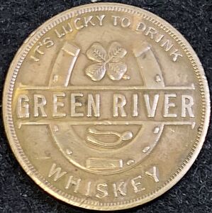 Token: Green River Whiskey (United States of America) (Advertising ...