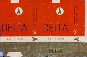Cigarette Pack: Delta (Costa RicaCol:CR-CT-0030