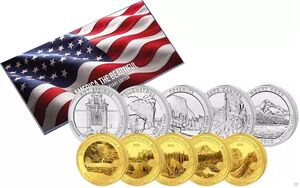 Moneda: 200 Dalasis (America the Beautiful - Hot Springs National Park ...