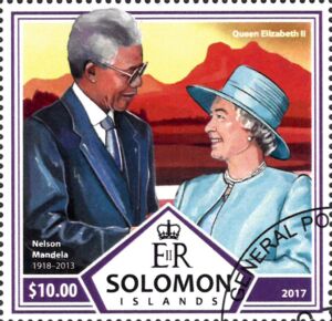 Stamp: Nelson Mandela (1918-2013) (Solomon Islands(Nelson Mandela (2017 ...