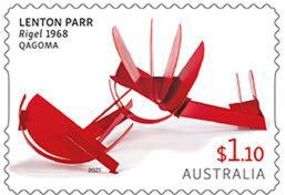 Stamp: Rigel, by Lenton Parr (Australia) (Contemporary Sculpture (2021 ...