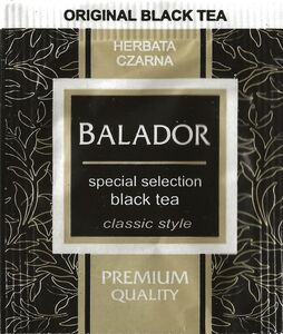 Theezakje: Original Black Tea, glossy paper (Balador, Polen(Premium ...