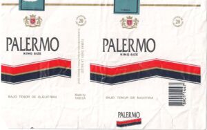 Cigarette Pack: Palermo (ParaguayCol:PY-CT-0134