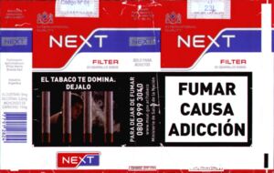 Cigarette Pack: Next (ArgentinaCol:AR-CT-2674