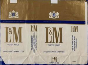Cigarette Pack: L&M Super Kings (UruguayCol:UY-CT-0123