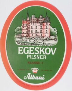 Drink Label: Egeskov Pilsner (Albani Bryggerierne A/S, DenmarkCol:DK ...