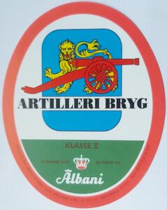 Drink Label: Artilleri Bryg (Albani Bryggerierne A/S, DenmarkCol:DK ...