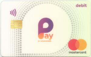 Bank Card: Pay by Vivacom Mastecard Debit (Pay Vivacom, BulgariaCol:BG ...