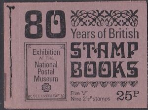 Stamp: 80 Years Stamp Booklets (United Kingdom of Great Britain ...