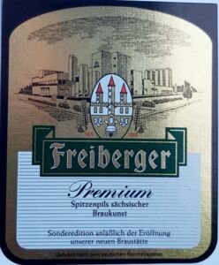 Drink Label: Freiberger Premium (Freiberger Brauhaus GmbH, Germany ...
