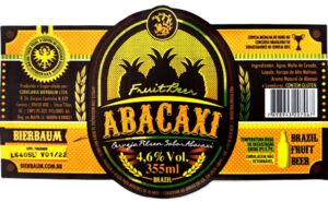 Drink Label: Bierbaum Fruitbeer Abacaxi (Cervejaria Bierbaum Ltda ...