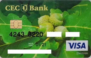 Bank Card: CEC Bank (CEC / Casa de Economii si Consemnatiuni ...