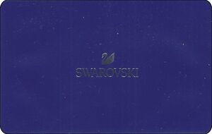Gift Card: Swarovski – Logo (Swarovski, Austria(Blue) Col:AT-SWA-003