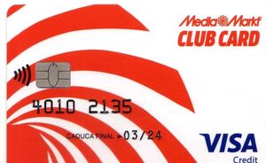Tarjeta de Banco: Media Markt Club Card (Caixabank, EspañaCol:ES-VI-0921