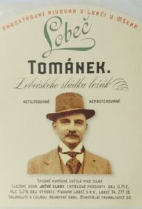 Drink Label: Tomanek (Parostrojní pivovar Lobeč, Czech RepublicCol:CZ ...