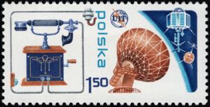 Stamp: 100th anniversary of the first telephone connection (PolandMi:PL ...