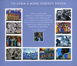 Stamp: To Form a More Perfect Union (United States of America(To Form a ...