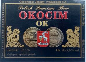 Drink Label: Okocim OK (Browar Okocim, PolandCol:PL-BEER-010766