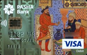 Bank Card: "Nizami" (Pasha Bank, AzerbaijanCol:AZ-VI-0033.01