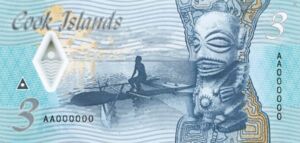 Banknote: 3 Dollars (Cook Islands(2021 Commemorative Issue) Wor:P-11s
