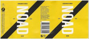 Drink Label: Noad Blond (Brouwerij Frontaal, NetherlandsCol:NL-BEER-023995
