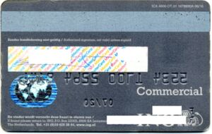 Bank Card: Businesscard ING (ING Bank, NetherlandsCol:NL-MC-0035