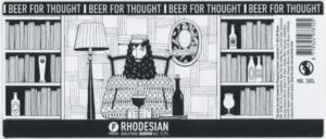 Drink Label: Rhodesian Frontaal (Brouwerij Frontaal, NetherlandsCol:NL ...