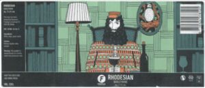 Drink Label: Rhodesian Frontaal (Brouwerij Frontaal, NetherlandsCol:NL ...