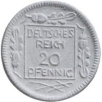 Coin: 20 Pfennig (Germany, Empire) (Deutsches Reich Notgeld) Men:M5077.7