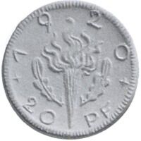 Coin: 20 Pfennig (Germany, Empire) (Deutsches Reich Notgeld) Men:M5077.7