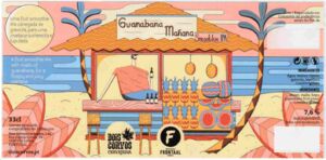 Drink Label: Guanabana Mañana (Brouwerij Frontaal, NetherlandsCol:NL ...
