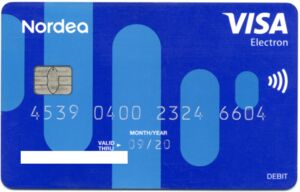 Bank Card: Nordea (Nordea Bank AB, SwedenCol:SE-VE-0002