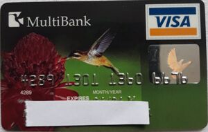 Bank Card: Multibank (BRE Bank SA/MultiBank/mBank, PolandCol:PL-VI-0217.02