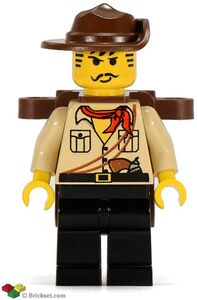 Lego Set: Johnny Thunder (Desert) (Minifigs(Adventurers) Leg:ADV041