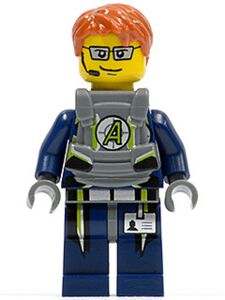 Lego Set: Agent Fuse (Minifigs(Agents) Leg:AGT022