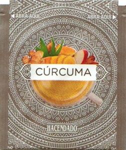 Tea Bag: Cúrcuma, semi-glossy (Hacendado, SpainCol:TB-ES-3771