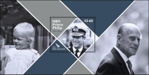 Stamp: Prince Philip, Duke of Edinburgh, Memorial Issue (New Zealand ...