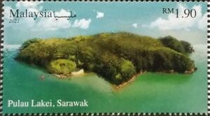 Stamp: Lakei Island, Sarawak (Malaysia(Islands : Hidden Treasures of ...
