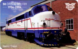 Pocket Calendar: NOHAB - Diesel Locomotive Nordjyske Jernbaner - 6/6 ...