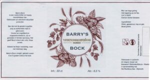 Drink Label: Barry's Bock (Spierbier, NetherlandsCol:NL-BEER-024199