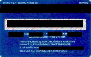Bank Card: The University of Michigan - Purchasing Card (Bank One ...