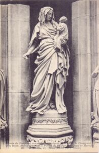엽서: Museum of Comparative Sculpture : Statue from former Chartreuse of ...
