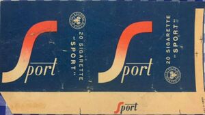 Cigarette Pack: Sport (ItalyCol:IT-CT-0289