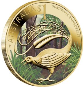 Coin: 1 Dollar (Gondwana Rainforests) (Australia(Numismatic Product ...