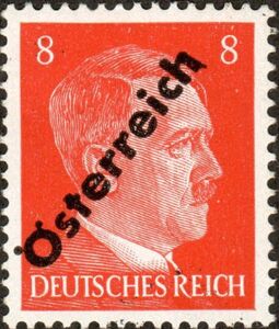 Stamp: Overprint German stamp Hitler (Austria(1st Vienna provisional ...