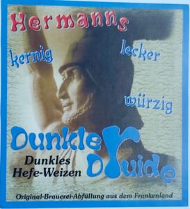 Drink Label: Dunkler Druide Hermanns (Elmar Klaus Henrich Hermanns ...
