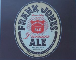 Etiqueta de bebida: Frank Jones Premium Ale (Eastern Brewing Co ...