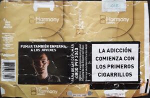 Cigarette Pack: Harmony Dorado (Argentina(Harmony Dorado) Col:AR-CT-3431