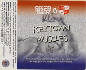 Drink Label: Keyton Muscles (Spierbier, NetherlandsCol:NL-BEER-024239